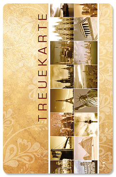 Treuekarte "Around the World" | 1244010268