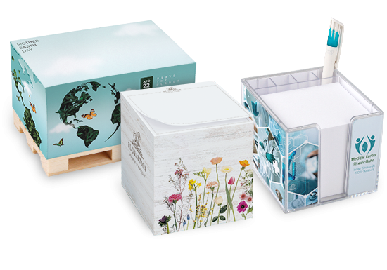 Günstig Notizblöcke mit Logo bedrucken