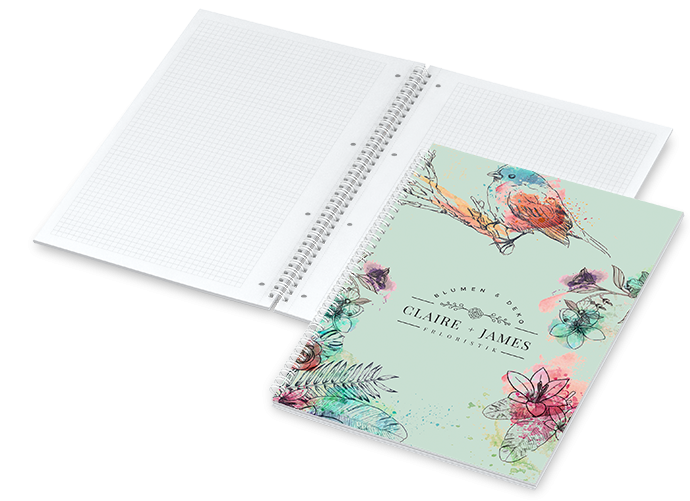 Ringbuch bedrucken lassen und bestellen!