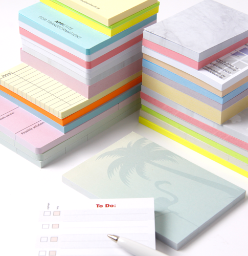 Haftnotizen bedrucken lassen